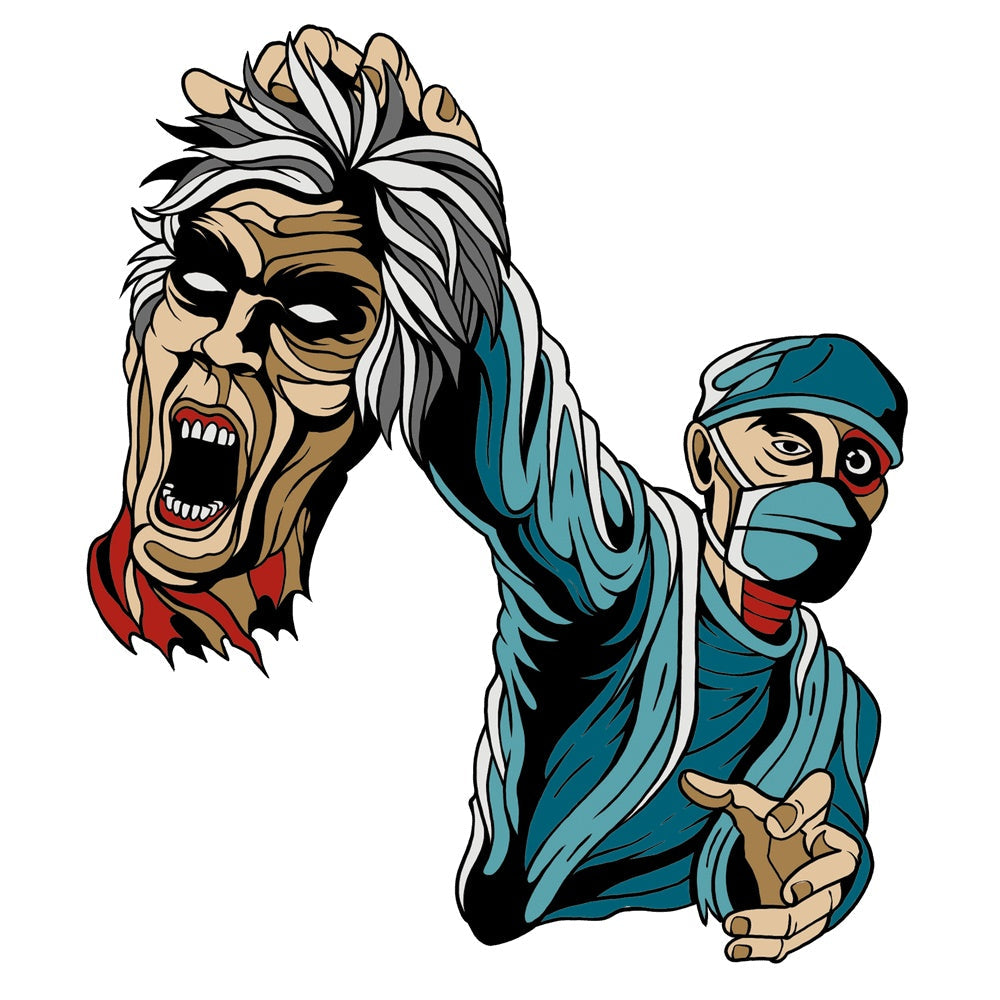 Re-Animator "The Doctor" Enamel Pin - Limited Release – Zobie Productions