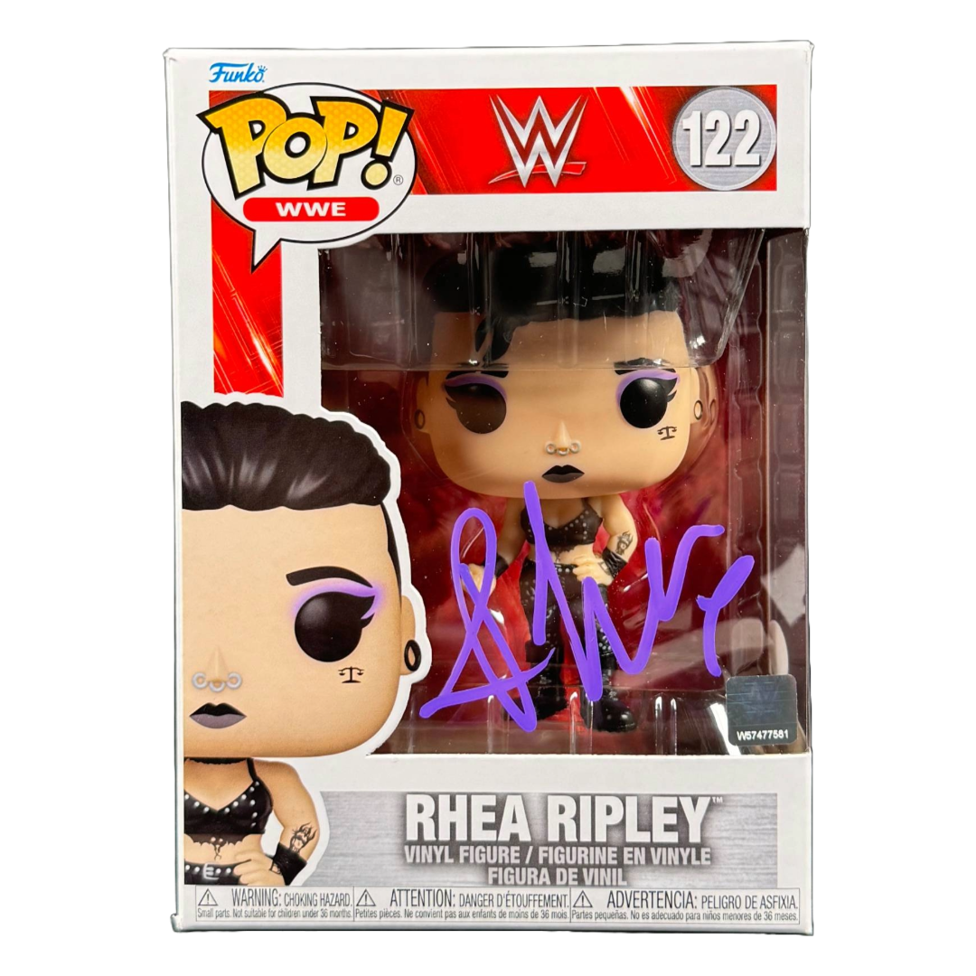 Rhea Ripley Signed Funko POP WWE Mami Authentic Autographed JSA COA ...