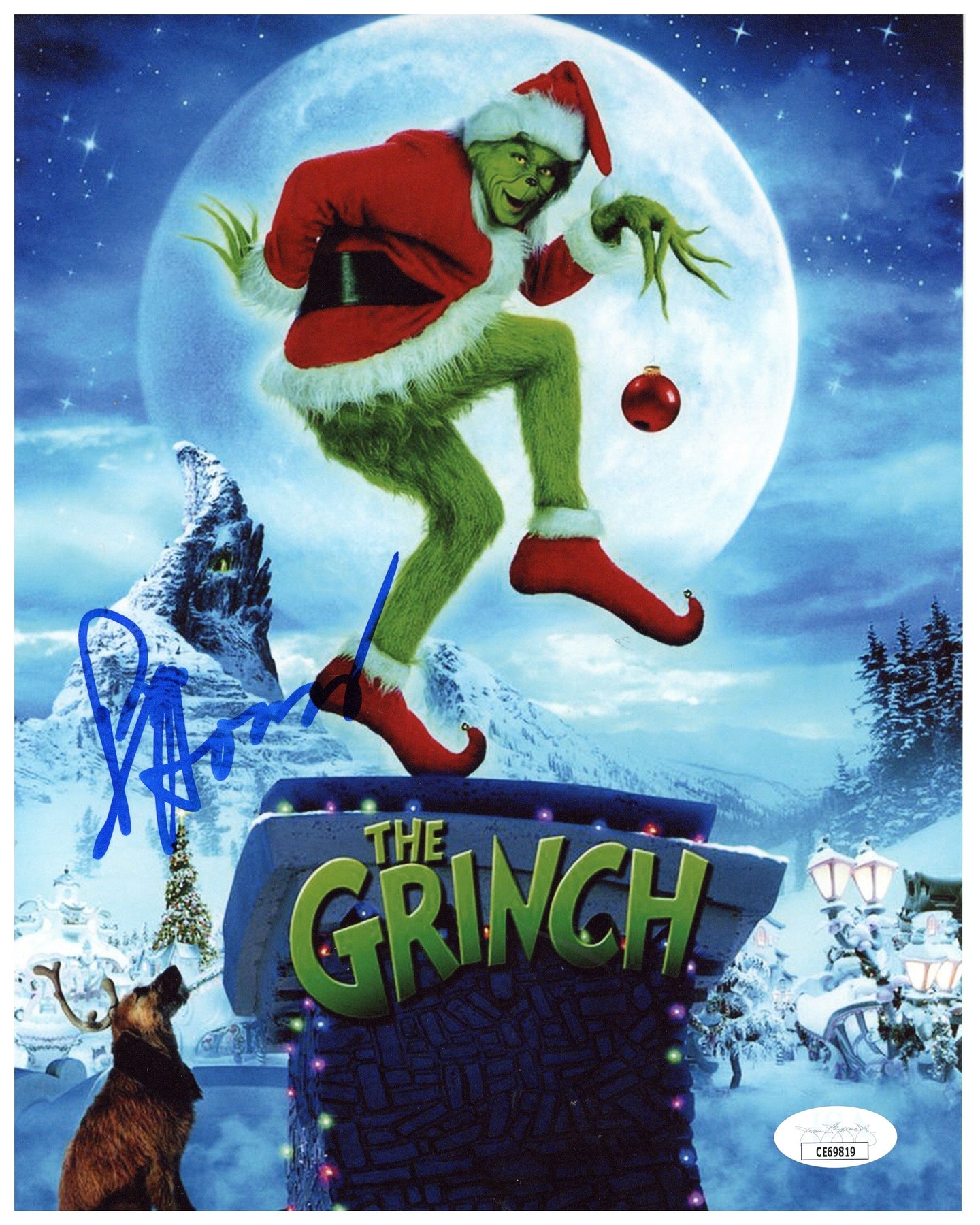 Ron Howard Signed 8x10 Photo The Grinch Autographed JSA COA – Zobie ...