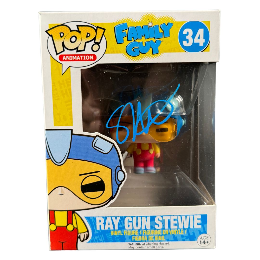 SETH MACFARLANE SIGNED FUNKO POP FAMILY GUY STEWIE AUTOGRAPH JSA COA ...