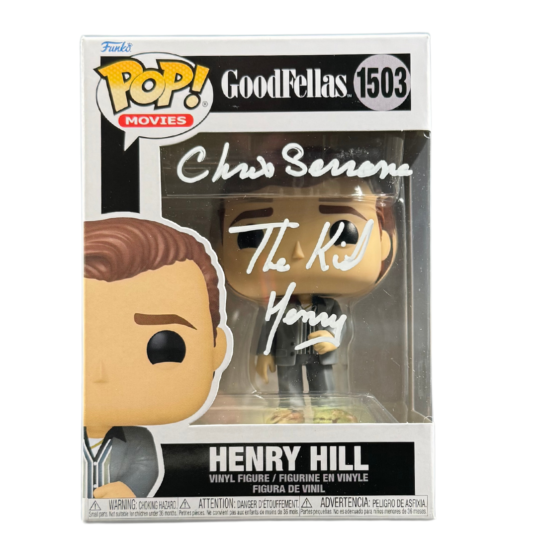 Chris Serrone Signed Funko POP Goodfellas Henry Hill Autographed Becke ...