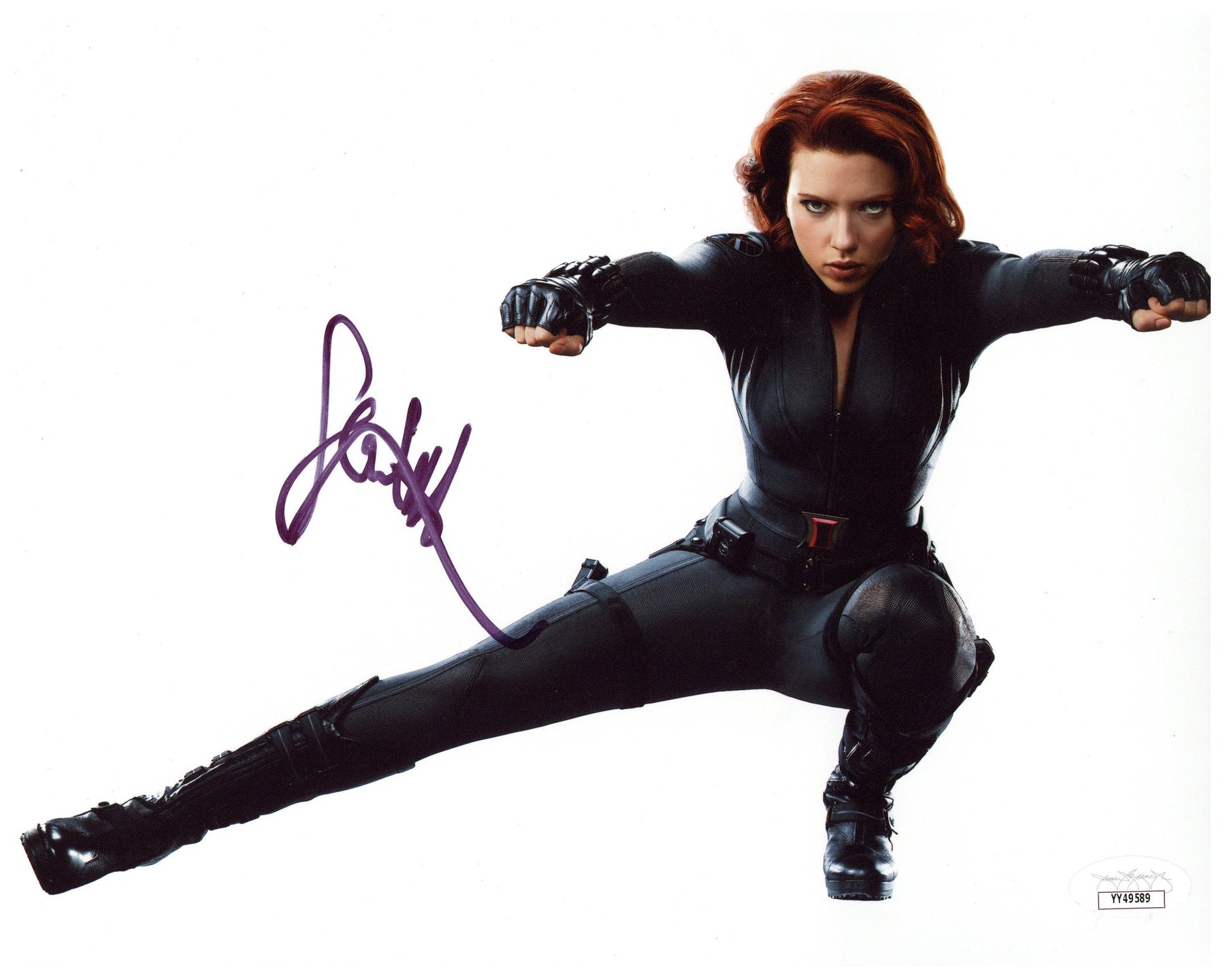 Scarlett Johansson Signed 8x10 Photo Marvel Avengers Autographed JSA C ...