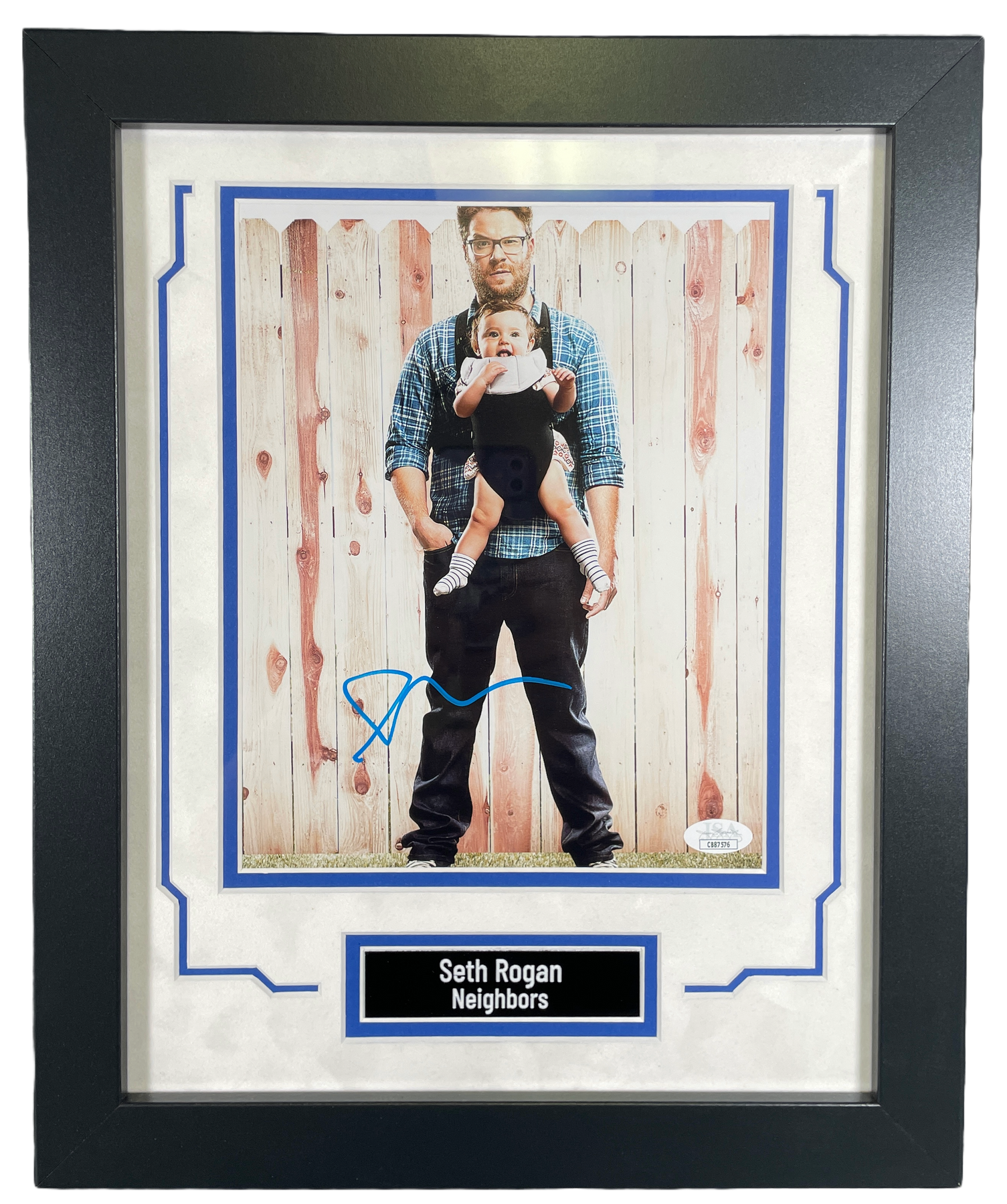 Seth Rogan Signed Custom Framed 8x10 Photo Neighbors Autographed JSA C ...
