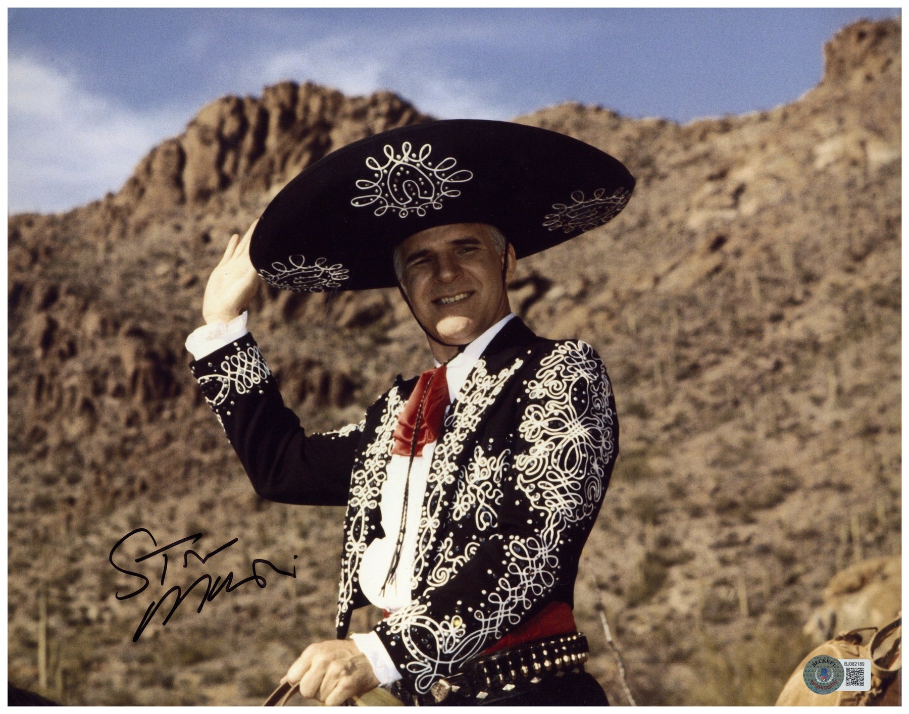 Steve Martin Signed 11x14 Photo Three Amigos Authentic Autographed BAS ...