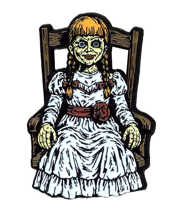 The Conjuring "Annabelle Doll in Chair" Enamel Pin - Limited Release ...