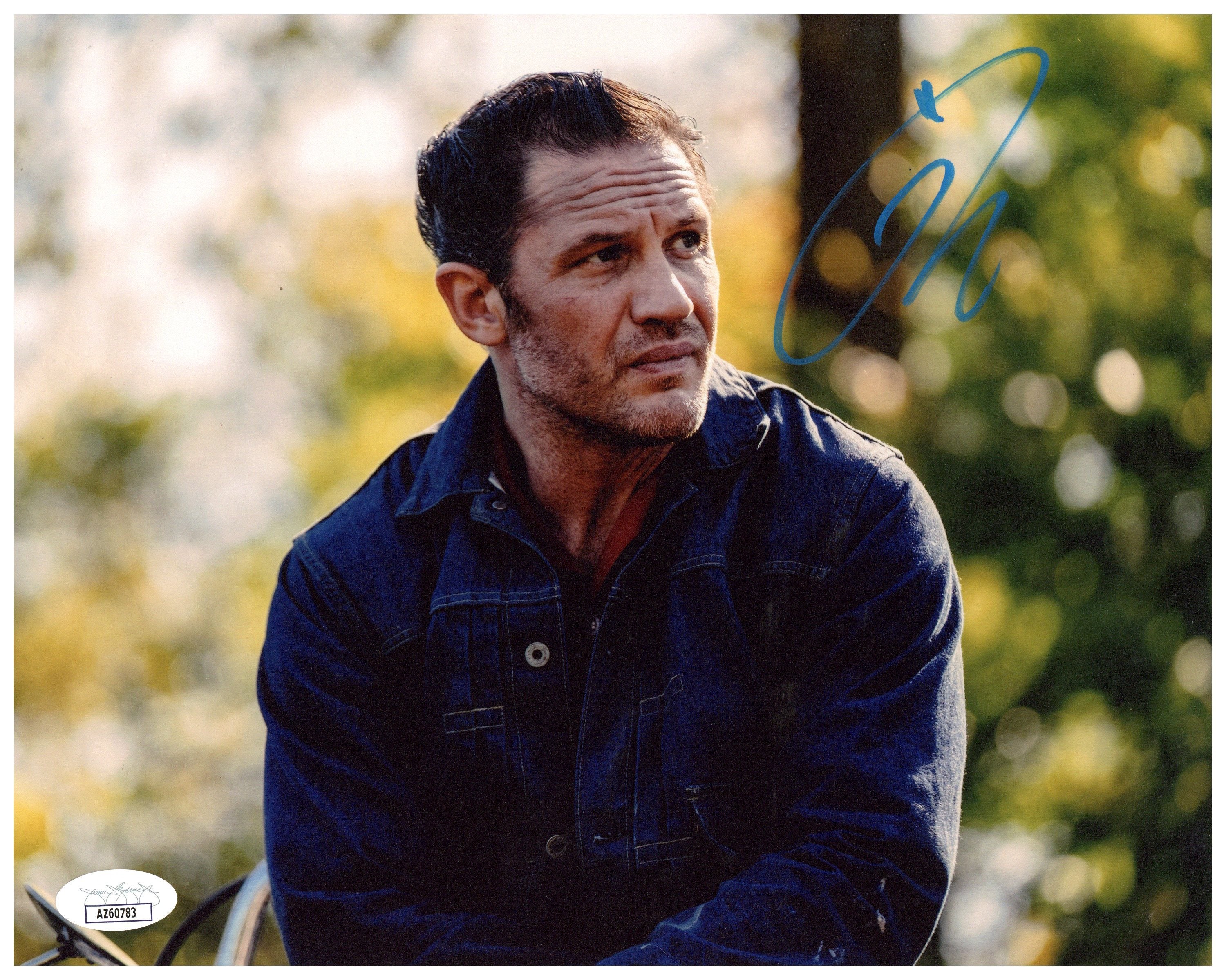 Tom Hardy Signed 8x10 Photo The Bikeriders Authentic Autographed JSA C ...