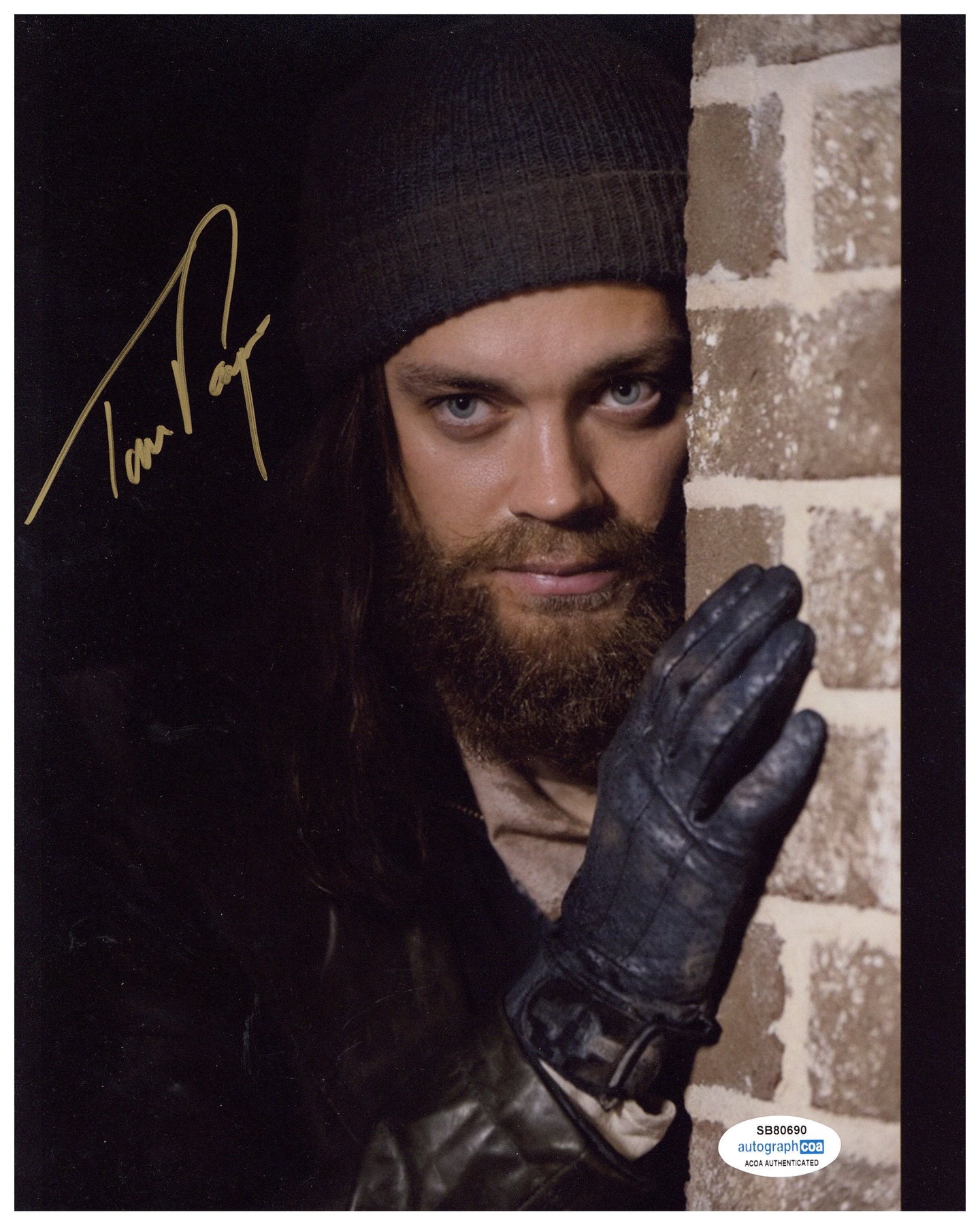 Tom Payne Signed 8x10 Photo The Walking Dead Jesus Autographed ACOA ...