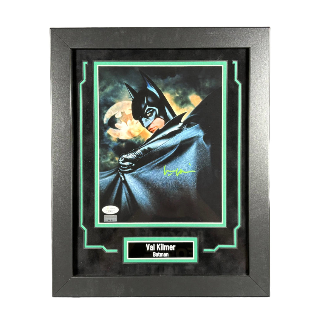 Val Kilmer Signed Custom Framed 8x10 Photo Batman Autographed JSA COA ...