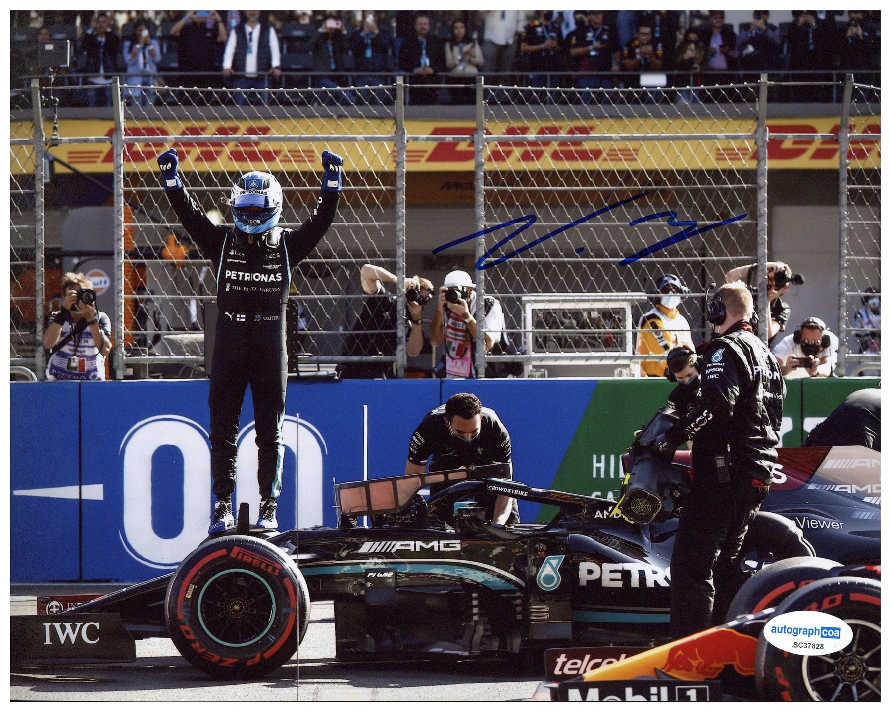 Valtteri Bottas Signed 8x10 Photo Mercedes Benz F1 Formula 1 Autograph ...