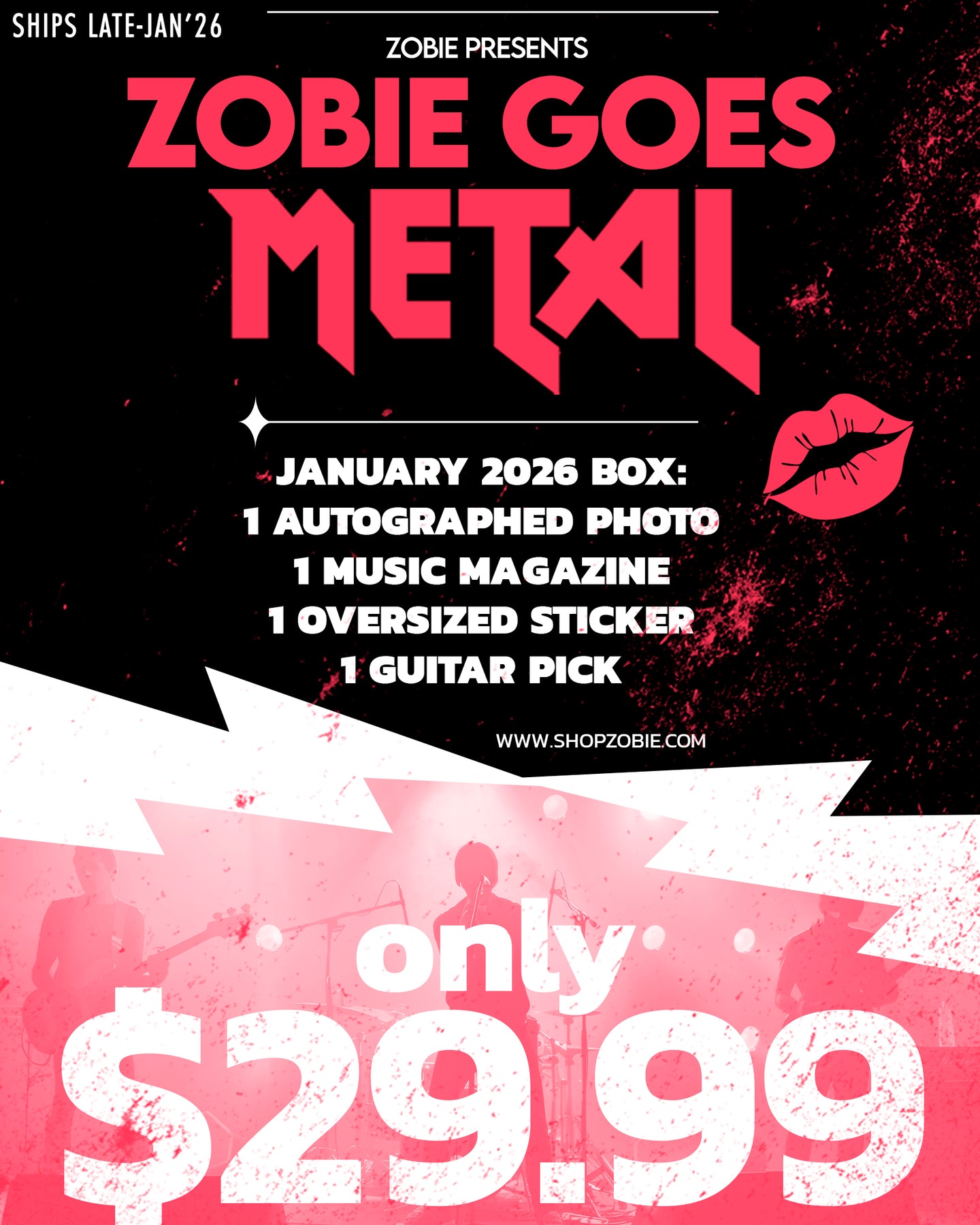 Zobie Goes Metal Mystery Box - January 2026 – Zobie Productions