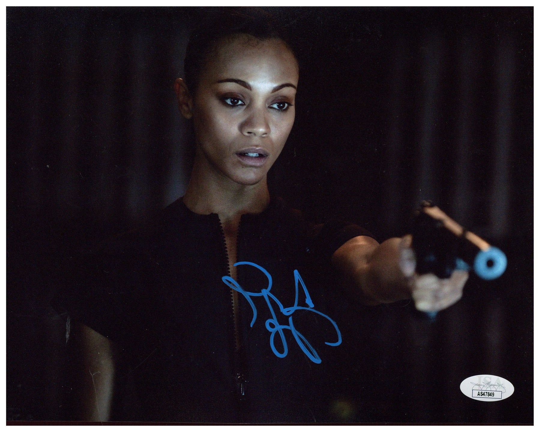Zoe Saldana Signed 8x10 Photo Colombiana Autographed JSA COA – Zobie ...