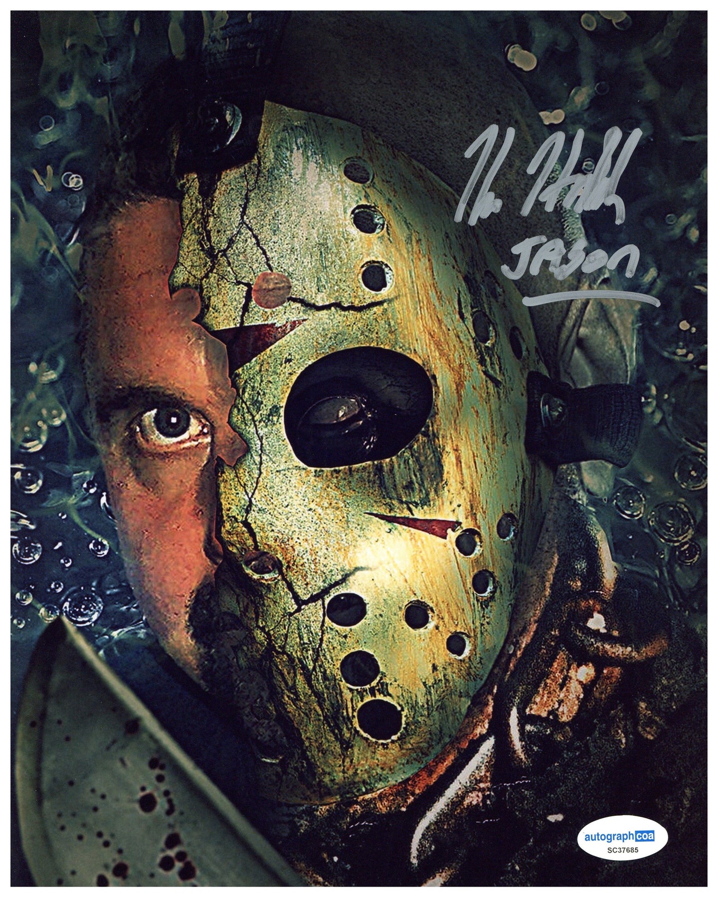 Kane Hodder Signed 8x10 Photo Friday the 13th Jason Voorhees Autograph ...