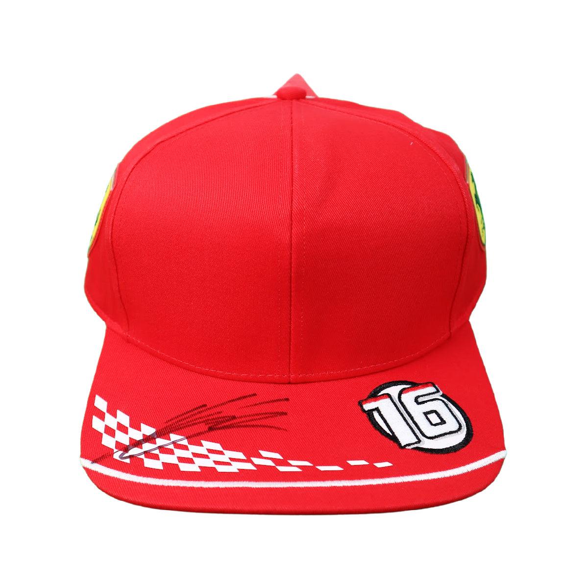 Charles Leclerc Signed Ferrari Hat Formula 1 Autographed JSA COA ...