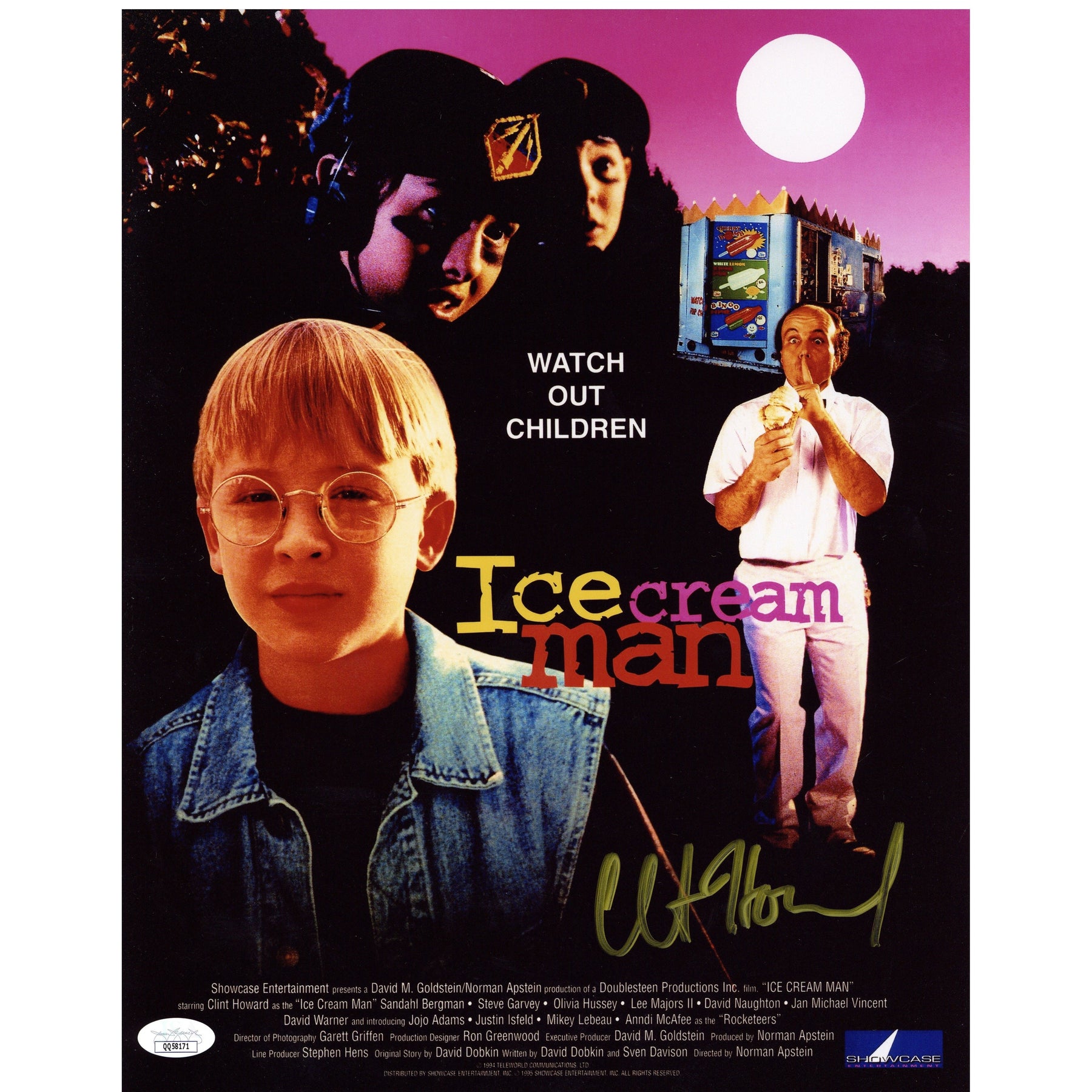 Clint Howard Autographed 11x14 Photo Ice Cream Man Signed JSA COA Z2 ...