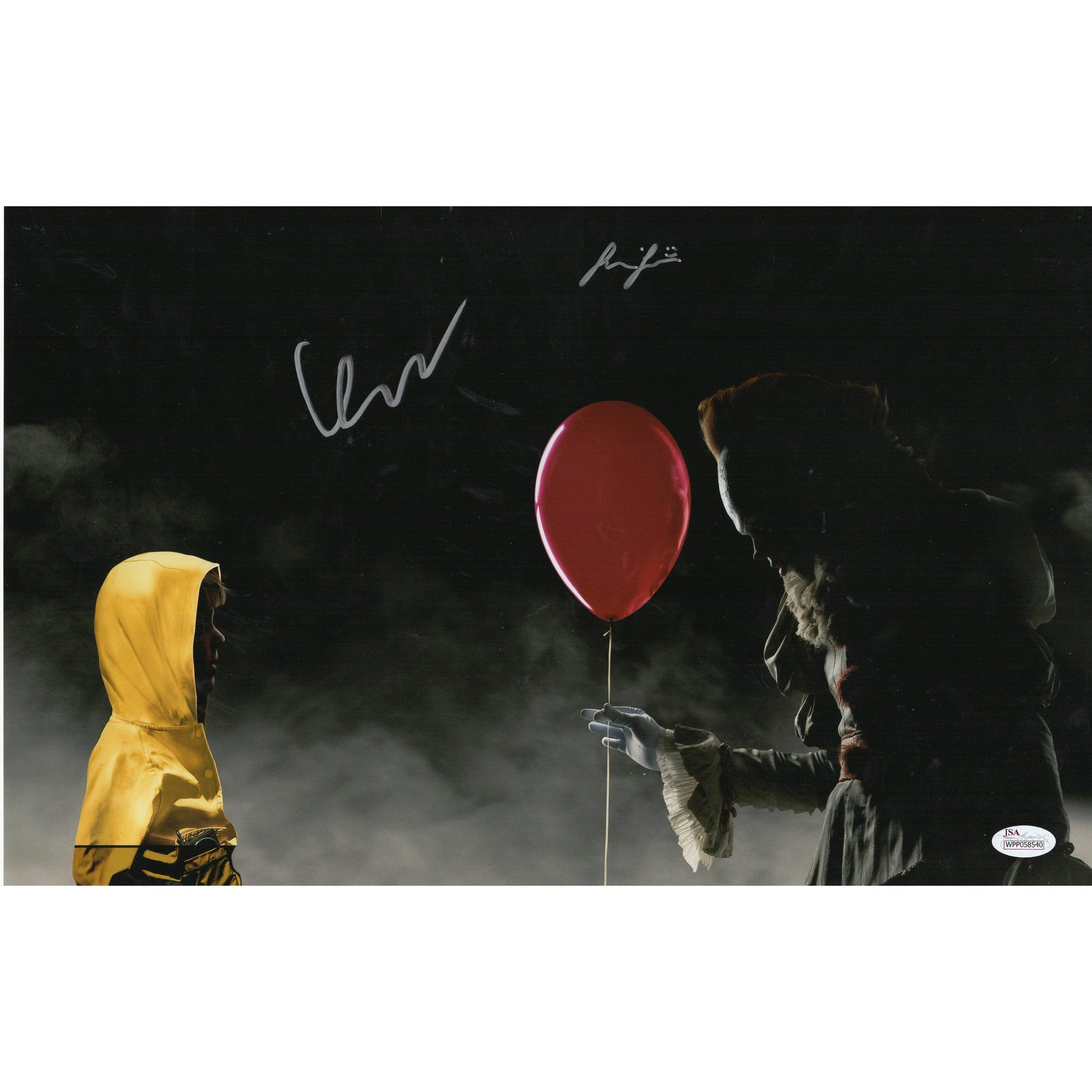 Finn Wolfhard and Sophia Lillis Autograph IT 11X17 Photo Signed JSA CO ...