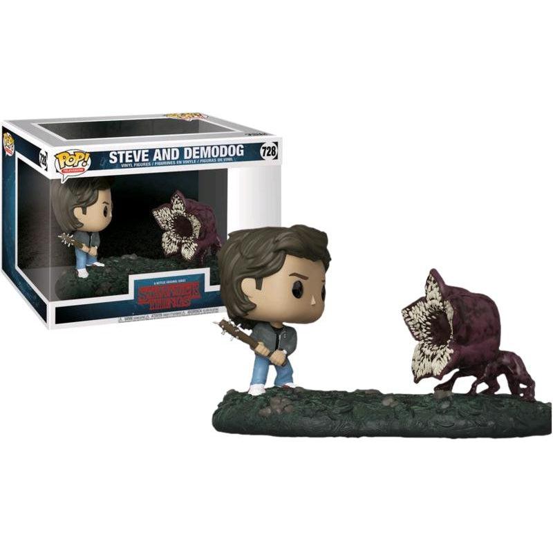 Funko Pop Stranger things Steve and Demodog #728 – Zobie Productions