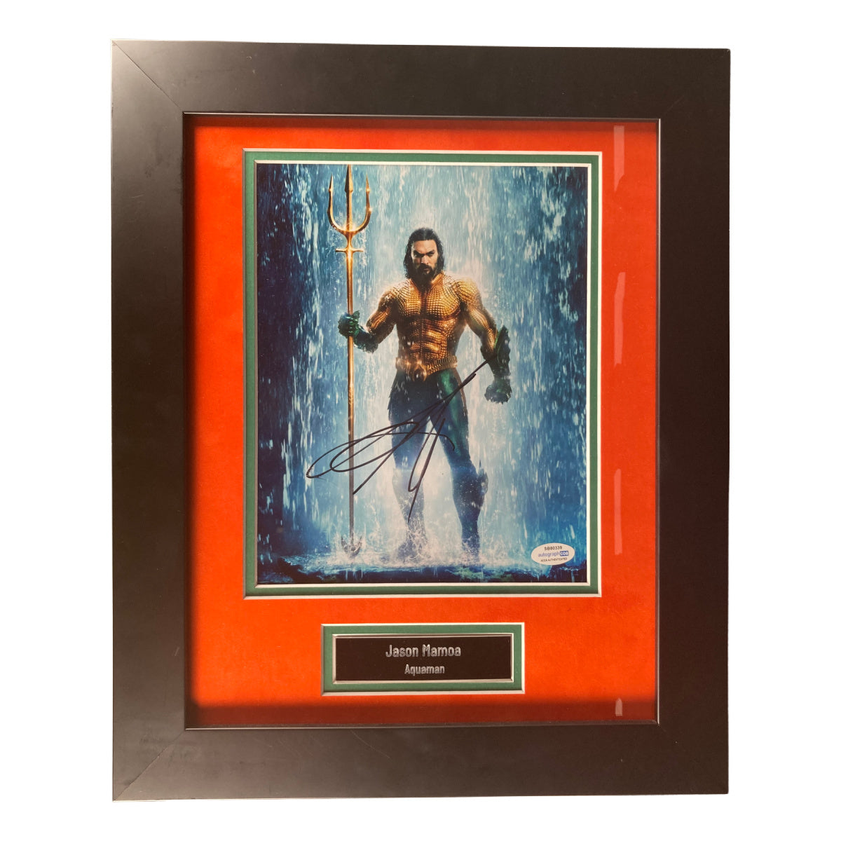 Jason Momoa Signed 8x10 Photo Aquaman Framed Autographed ACOA – Zobie ...