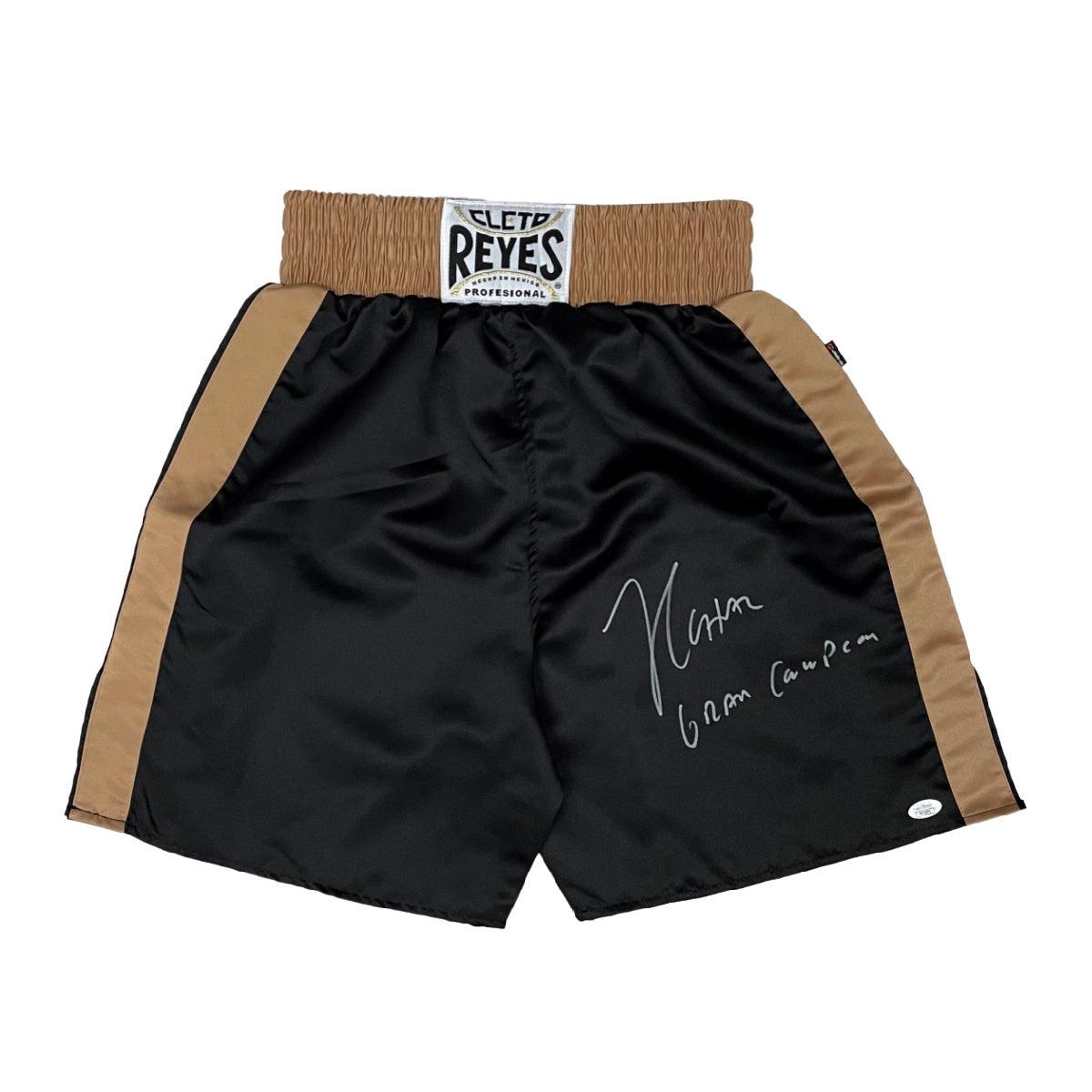 Julio Cesar Chavez Signed Cleto Boxing Trunks El Gran Campeon Autograp ...