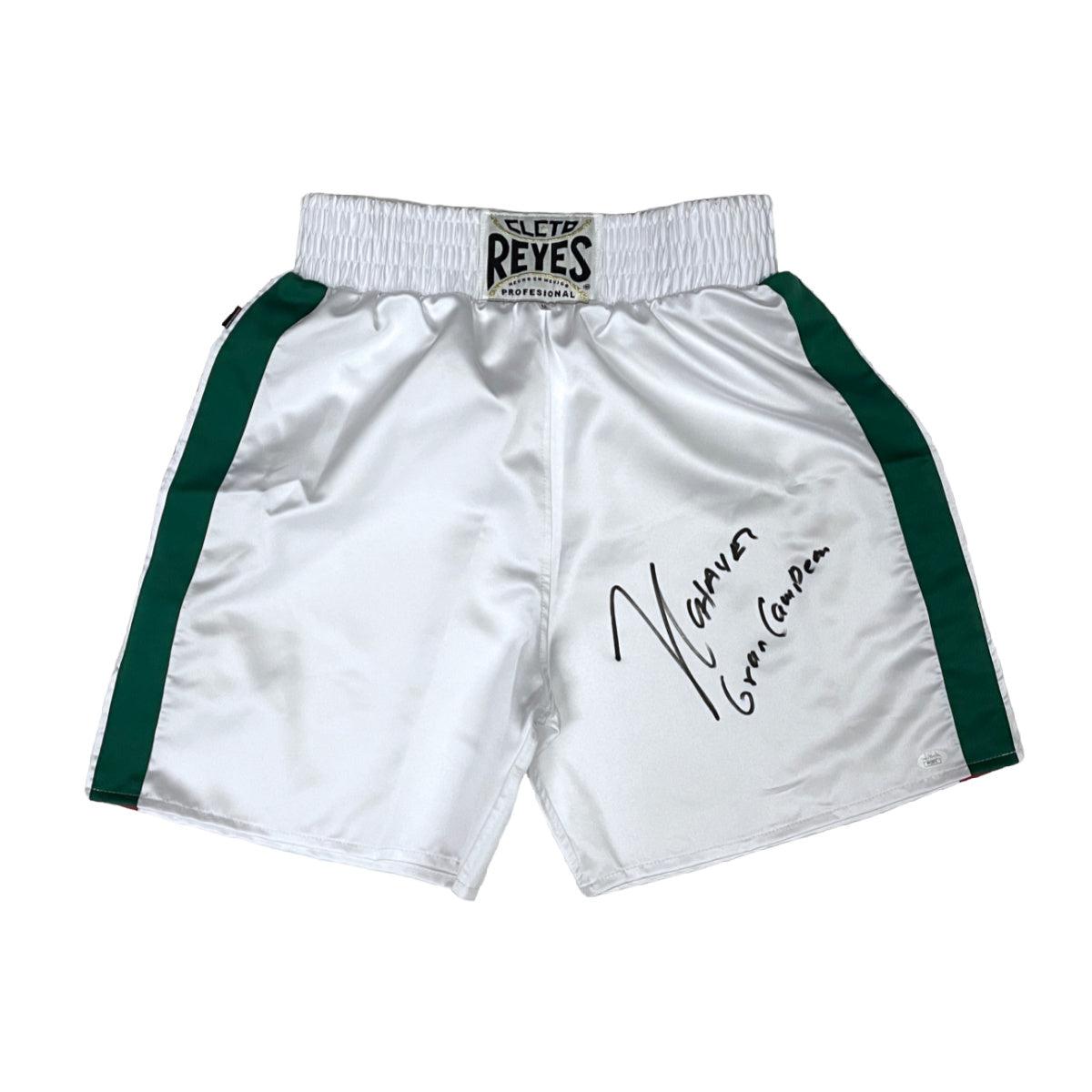 Julio Cesar Chavez Signed Cleto Boxing Trunks El Gran Campeon Autograp ...