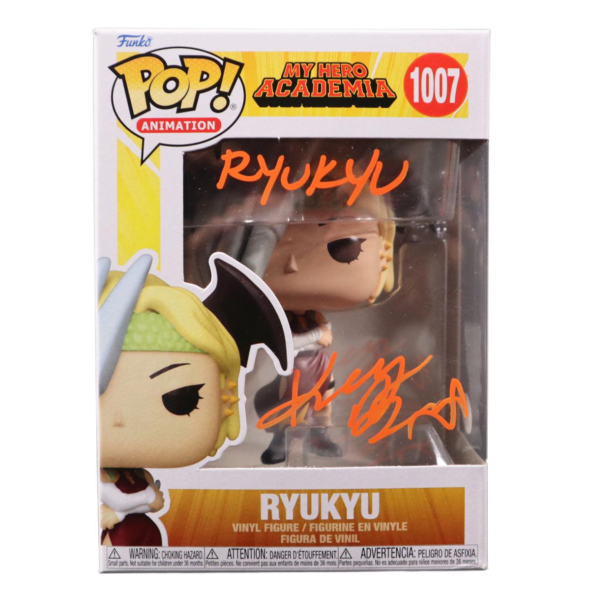 Katelyn Barr Signed Funko POP My Hero Academia Ryukyu #1007 Figure Sig ...