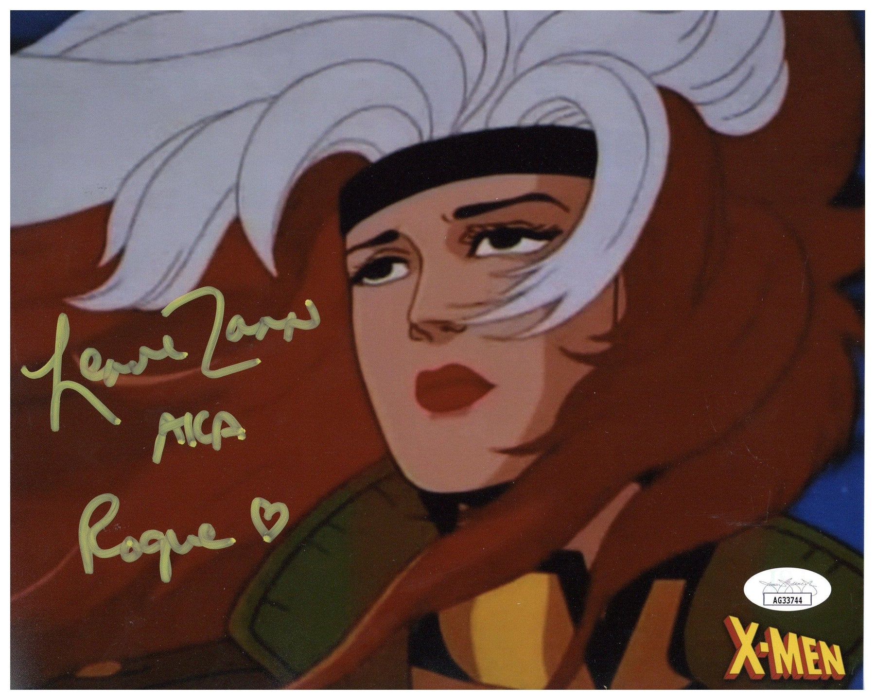 Lenore Zann Signed 8x10 Photo X Men The Animated Series Rouge Autograp Zobie Productions