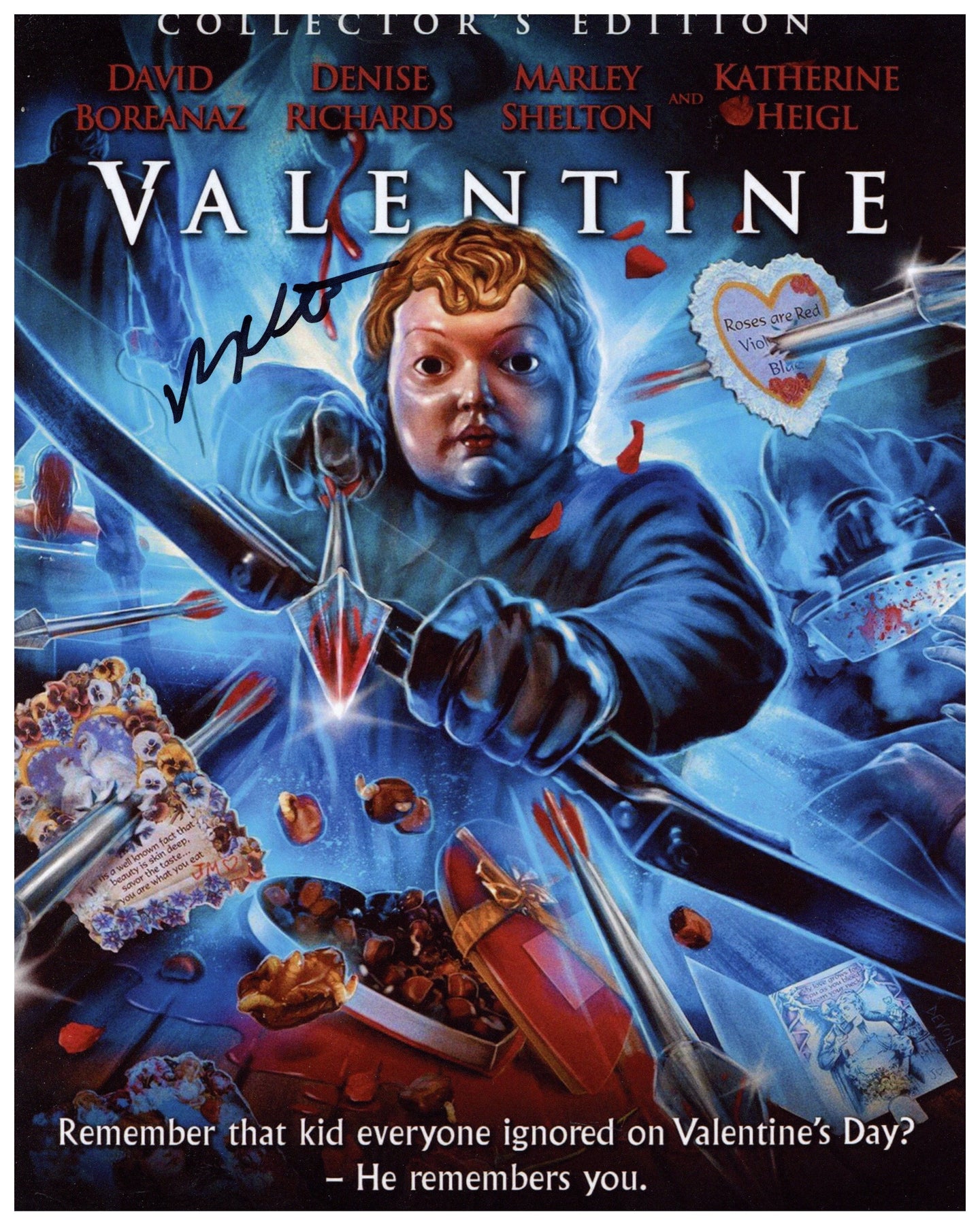 Marshall Virtue Signed 8x10 Photo The Cherub Killer Autographed Zobie – Zobie Productions