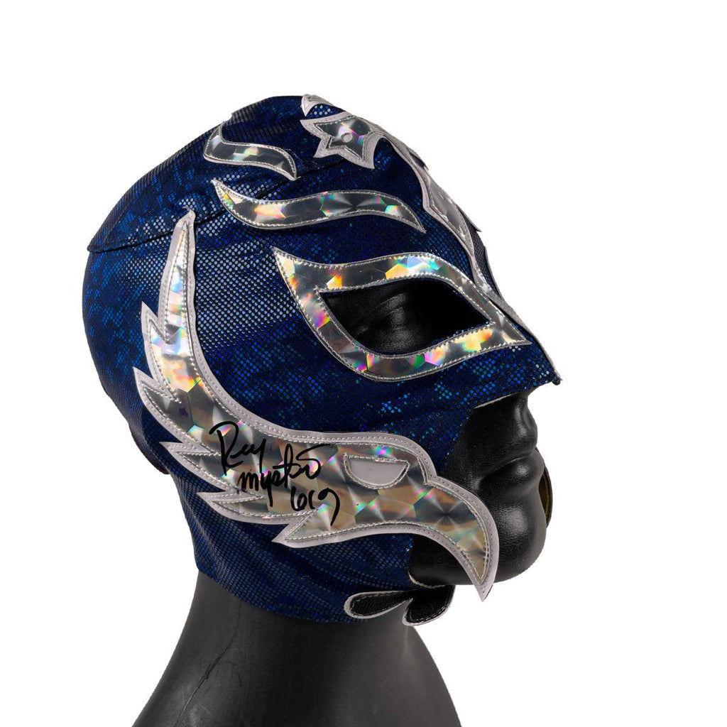 Rey Mysterio Blue And Yellow Mask