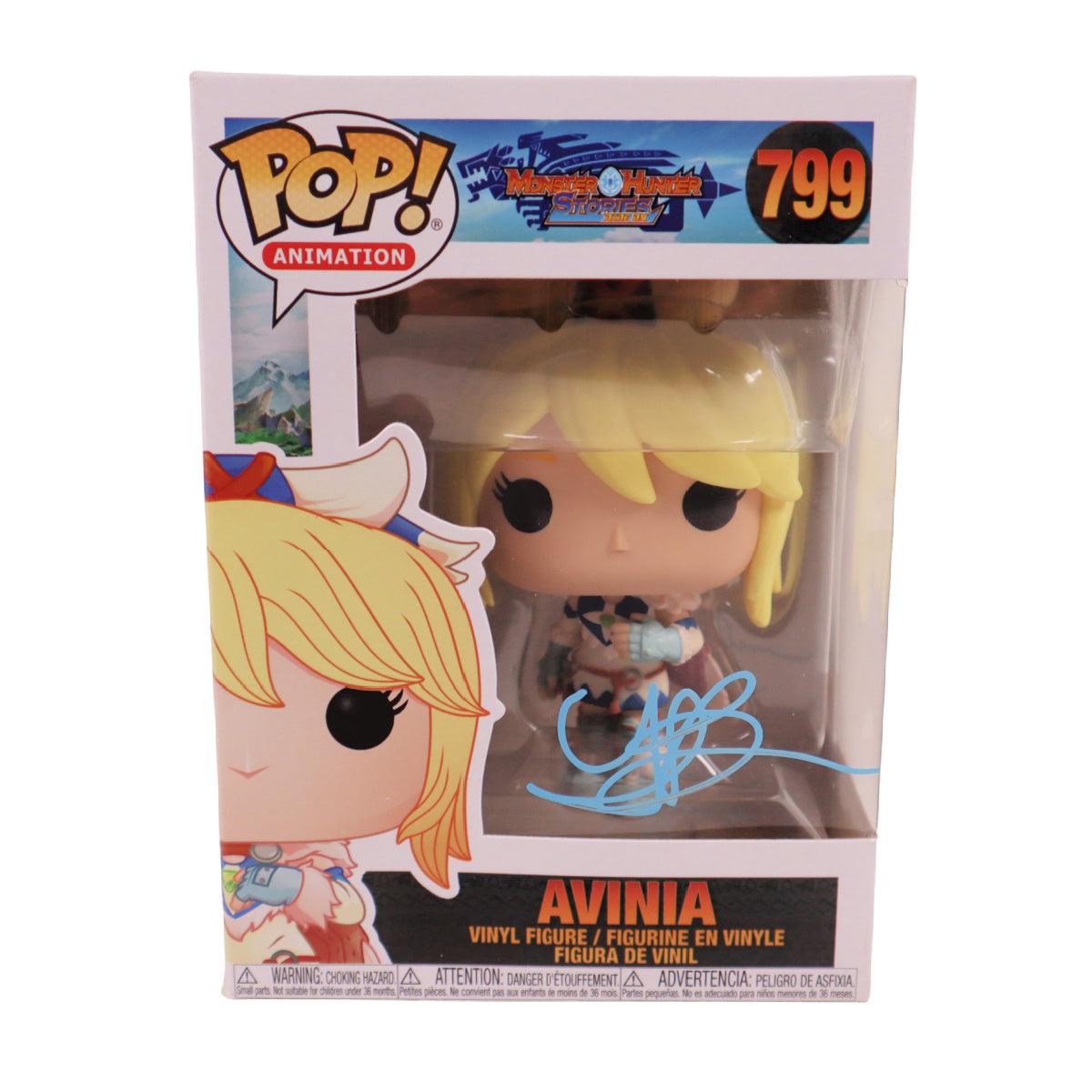 Tia Ballard Autographed Funko POP Monster Hunter Stories Avinia Signed ...