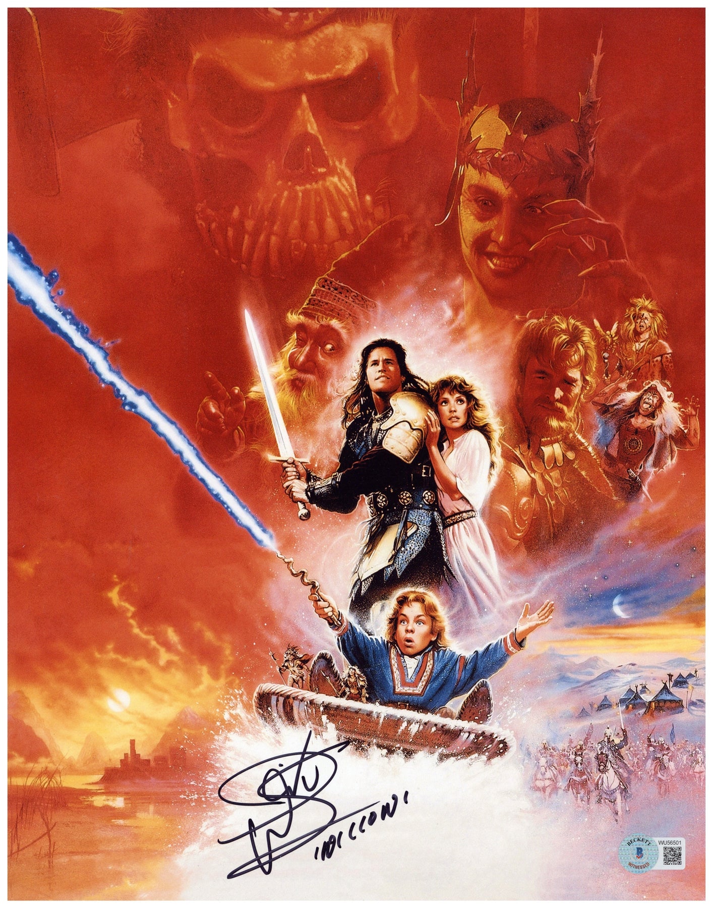 Warwick Davis Signed 11x14 Photo Willow Autographed BAS COA – Zobie ...